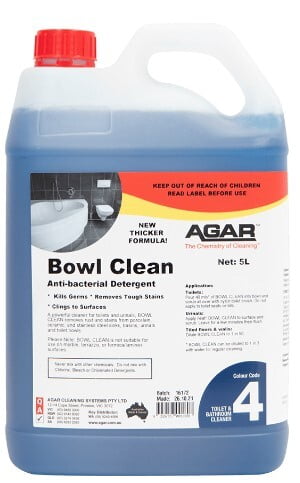 Agar Bowl Clean 5ltr