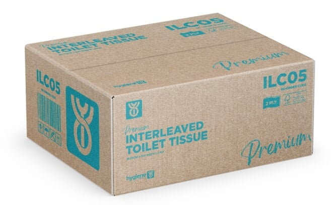 Hygiene Systems Premium 2ply Interleaved Toilet Tissue 250sheets per ...